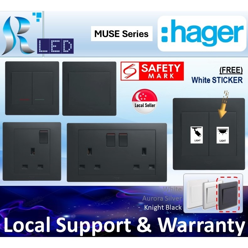 (Hager) Muse Series - Switches Socket Mount Box | Shopee Malaysia