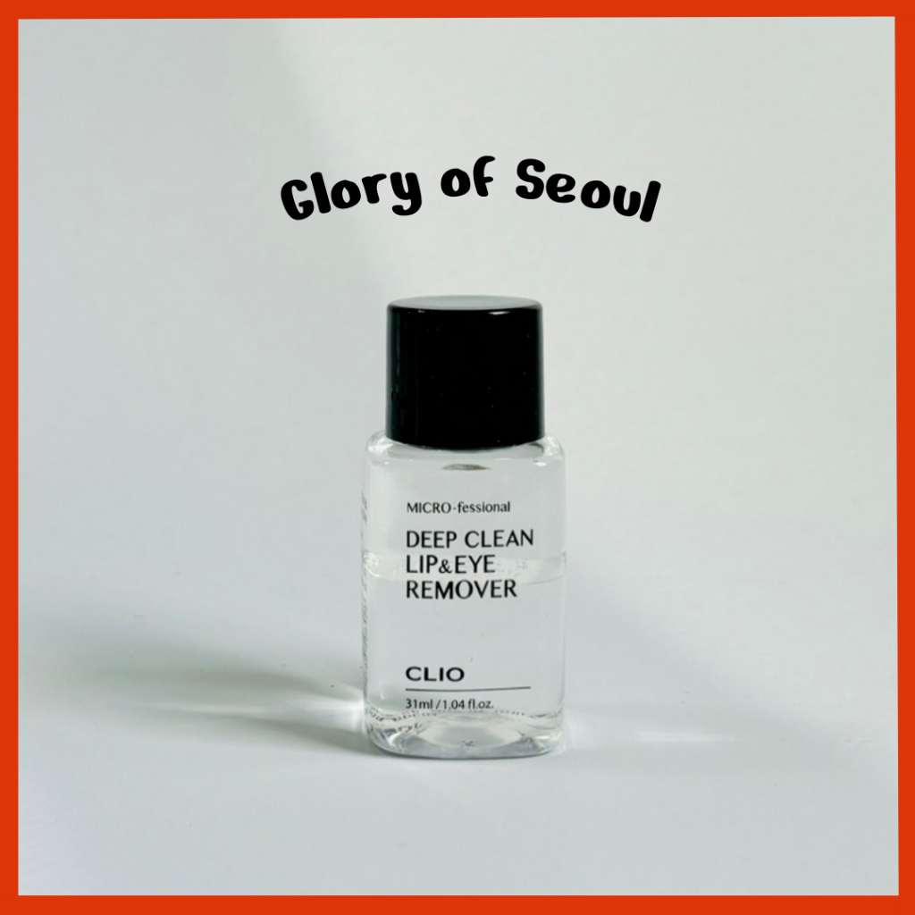 [MINI] CLIO Micro-fessional Deep Clean LIP&EYE Remover 31ml | Shopee ...
