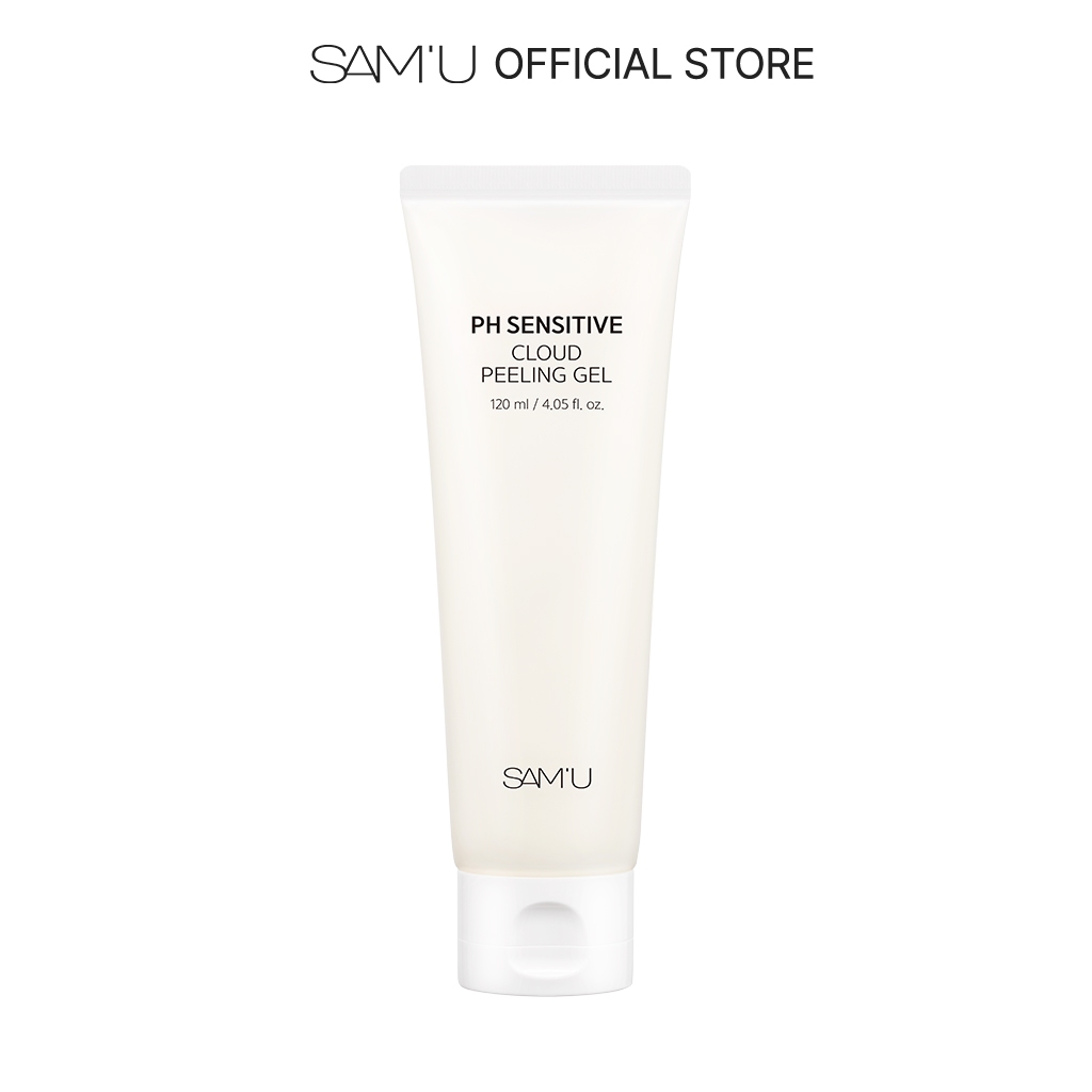 SAM'U PH Sensitive Cloud Peeling Gel 120ml, Hydrating and Gentle Exfoliation For Sensitive Skin ...