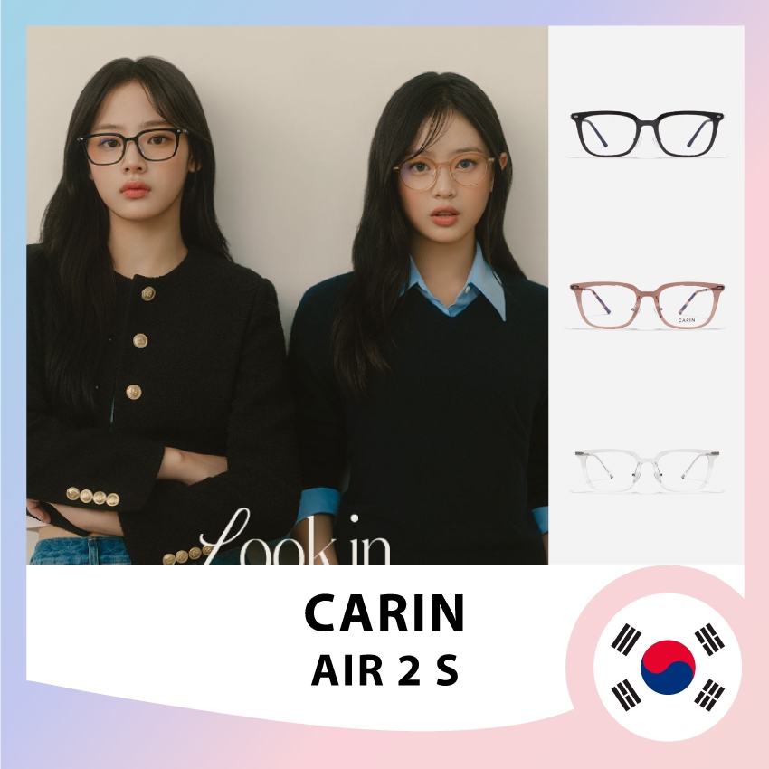 [ CARIN EYEWEAR - AIR 2 S ] NEWJEANS MinJi’s Glasses Eye Wear Celebrity Sunglasses Fashion Item ...