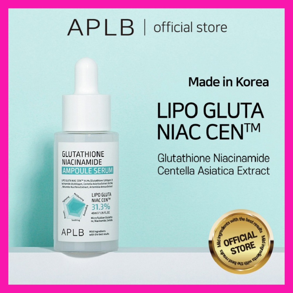 APLB Glutathione Niacinamide Ampoule Serum 40ml | Shopee Malaysia