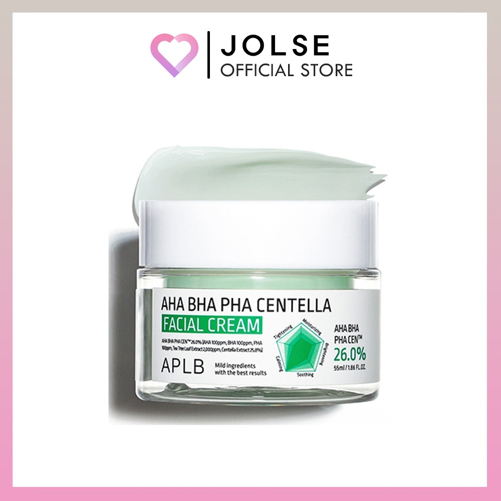 APLB AHA BHA PHA Centella Facial Cream 55ml | Shopee Malaysia