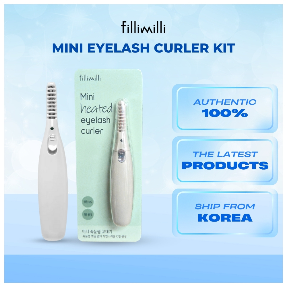 Fillimilli Olive Young Mini Eyelash Curler Kit - Compact Size for ...