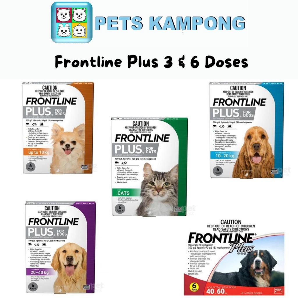 Frontline Plus 3 & 6 Doses | Shopee Malaysia