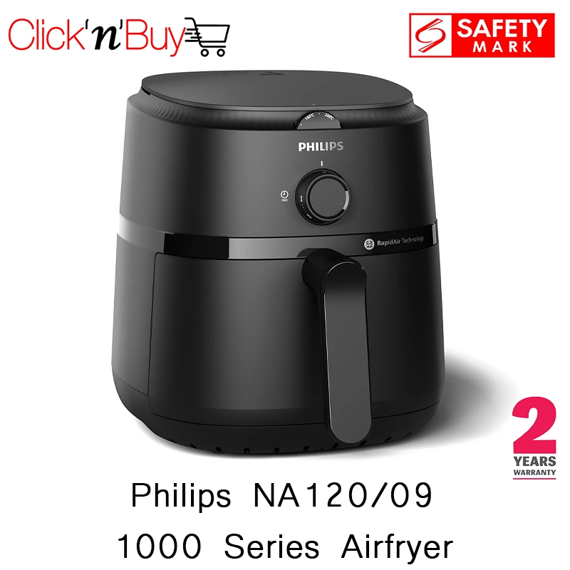 Philips NA120/09 | NA210 Airfryer. RapidAir Technology. Safety Mark Approved. | Shopee Malaysia