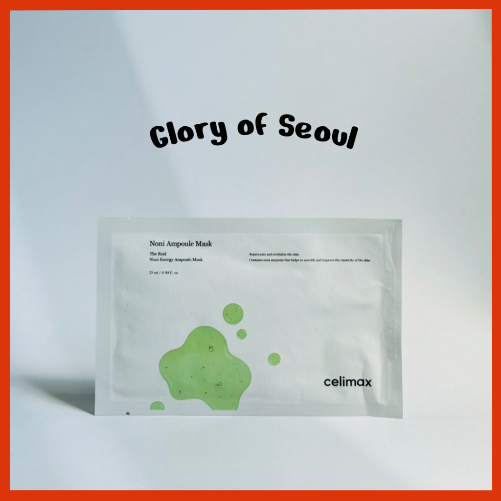 Celimax The Real Noni Energy Ampule Mask Sheet (1 Or 5 Sheets) | Shopee ...