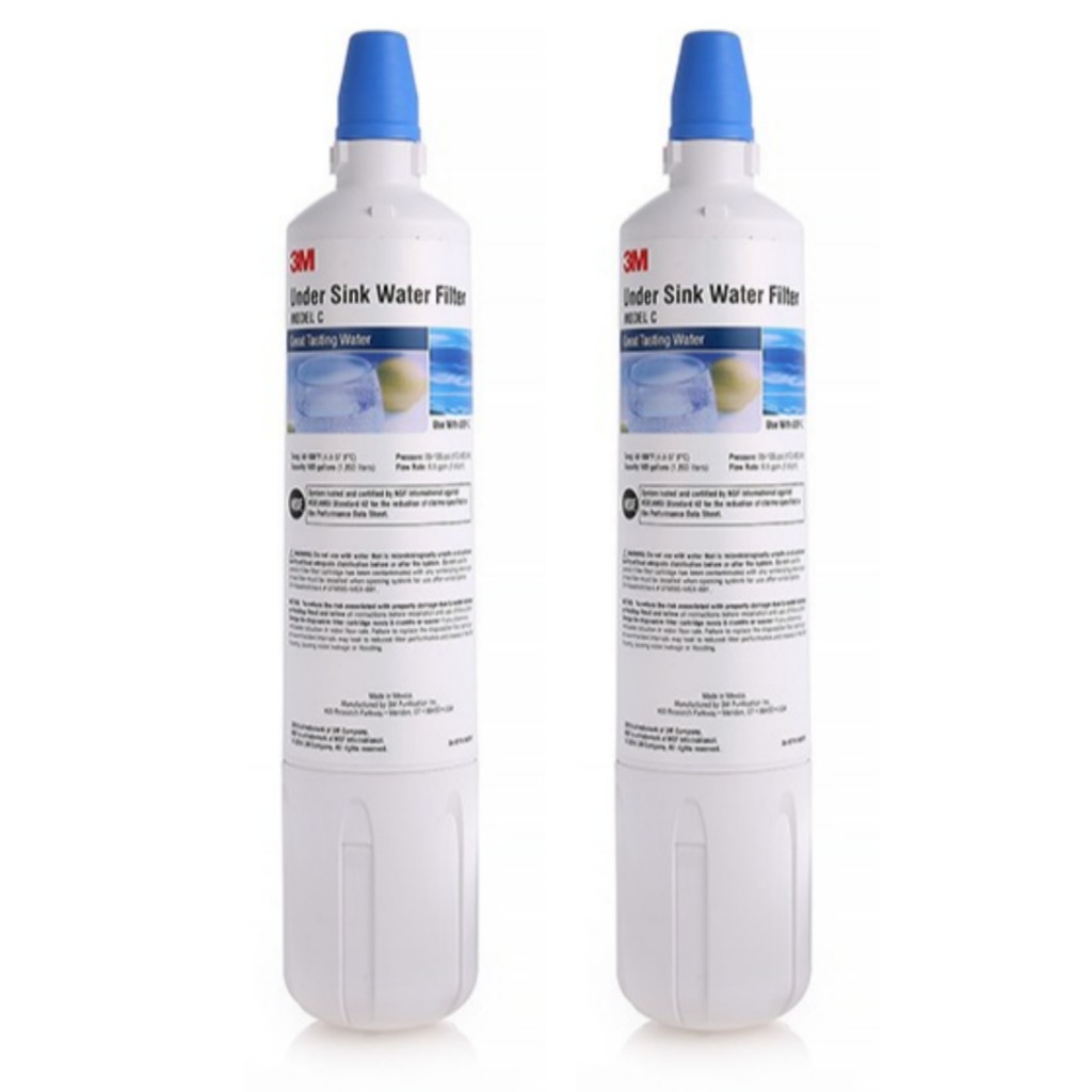 3M Under Sink Water Filter USF-C Refill Slim Carbon Filtration ...