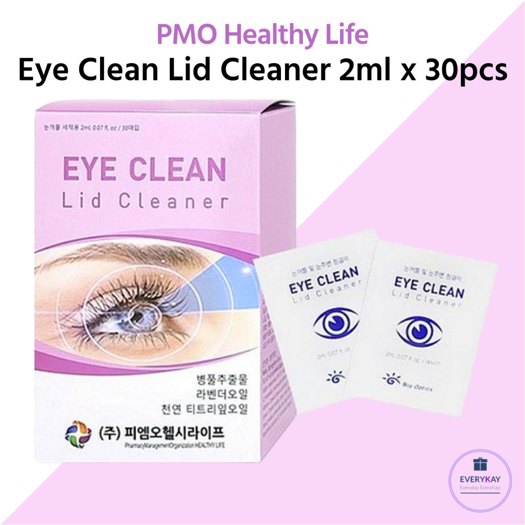 🇰🇷[PMO Healthy Life] Eye Clean Lid Cleaner 2ml x 30 Sheets | Eyelid ...