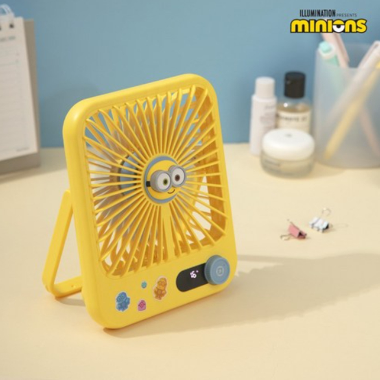 Minion Tabletop Wireless Desk Fan BLDC Silent Fan / Portable Office ...