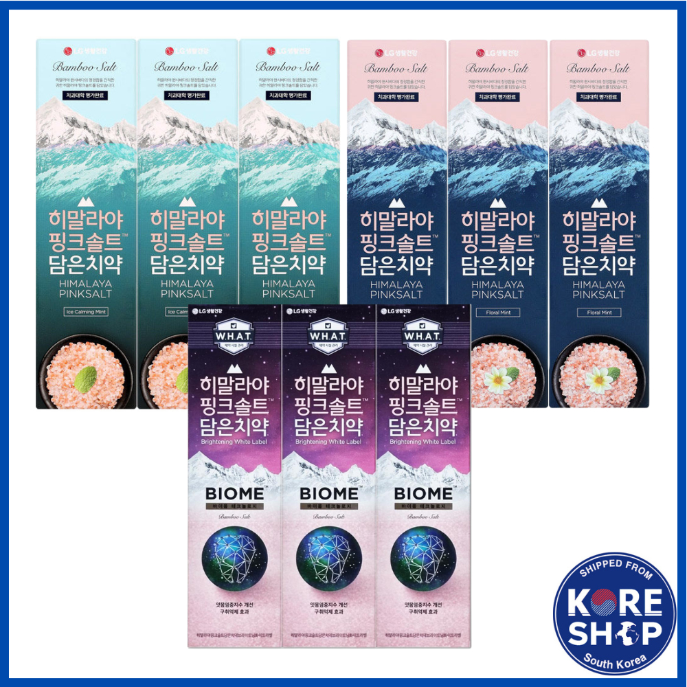 [Perioe] Himalaya Pink Salt Toothpaste 100g (White Label Biome, Ice ...