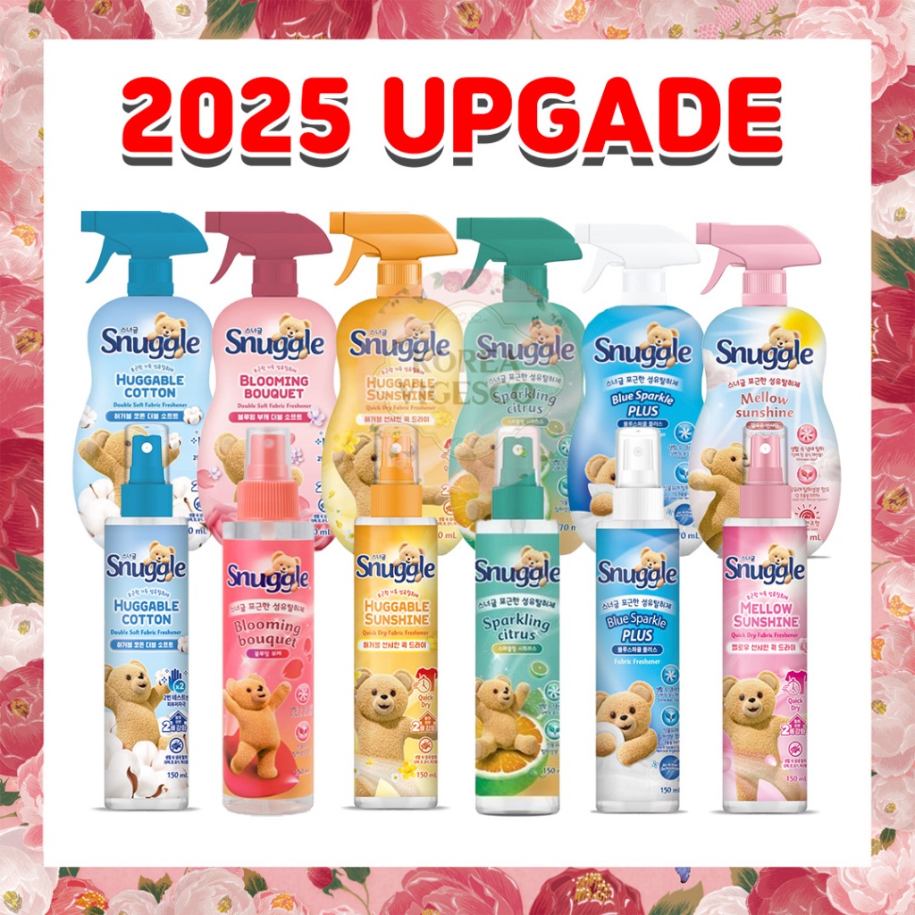 [Snuggle] Fabric Refresher Spray Fabric Deodorant 150ml / 470ml ...