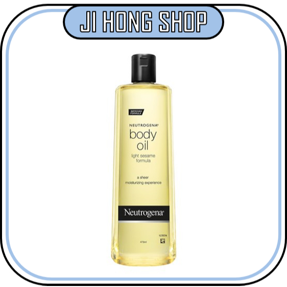 [ Neutrogena ] Sesame Body Oil 473ml | Shopee Malaysia