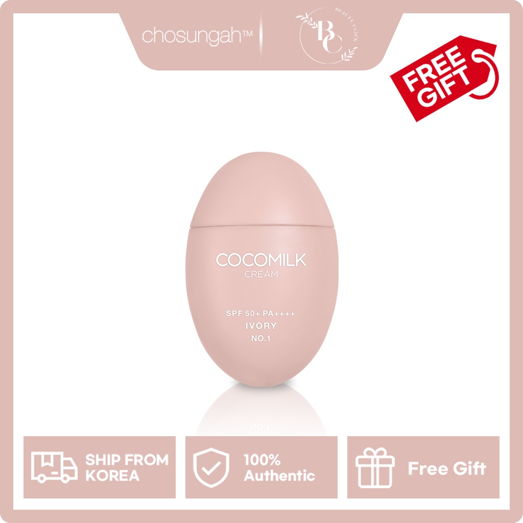 [Chosungah] Cocomilk cream 50g X 1EA/2EA SPF50+ PA++++/Tone-up sun cream | Shopee Malaysia
