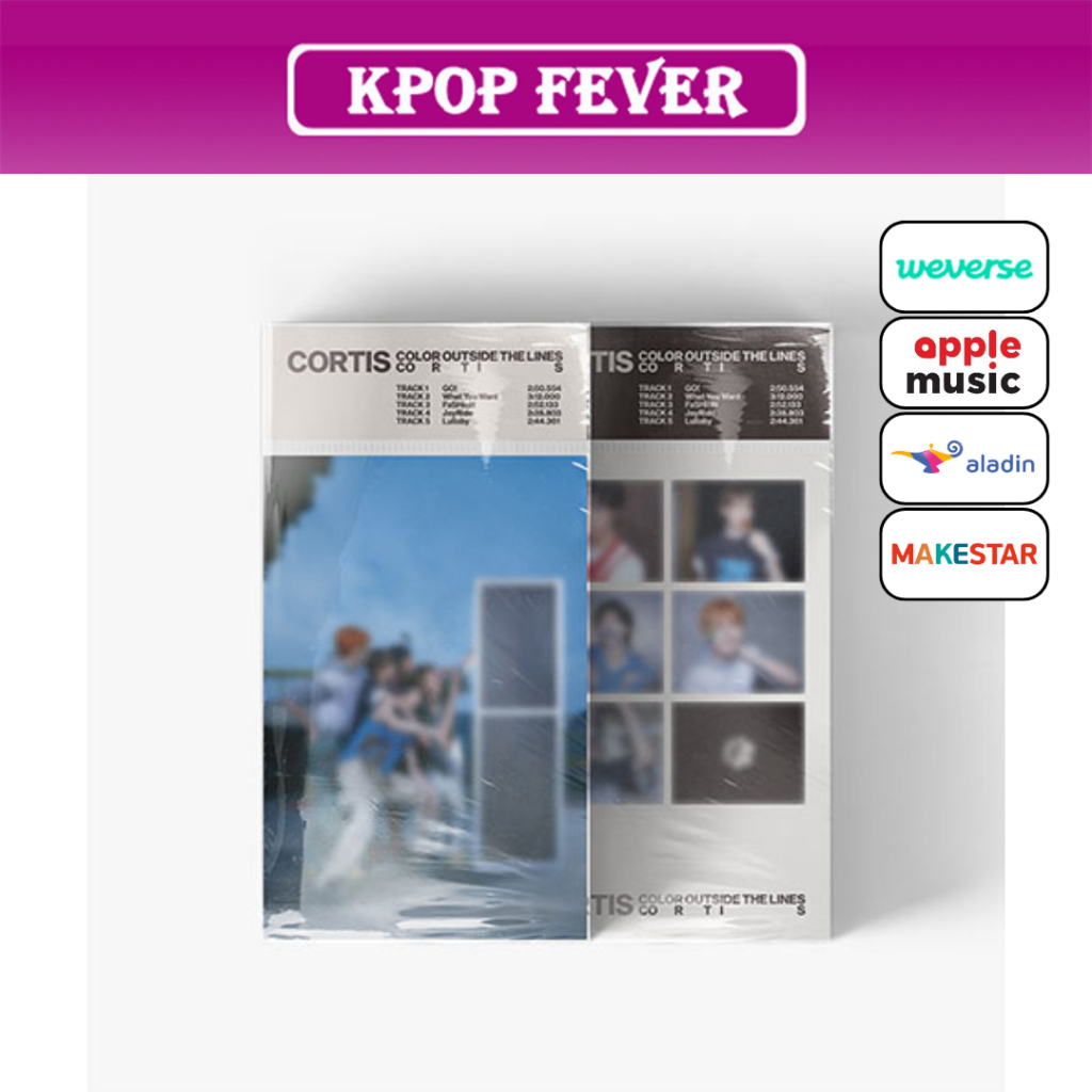 CORTIS [COLOR OUTSIDE THE LINES] Weverse Albums ver / 1st EP Album ...