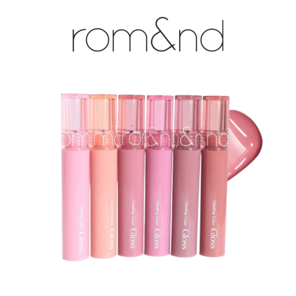 [rom&nd] GLASTING COLOR GLOSS 4g | New Colors | Shopee Malaysia