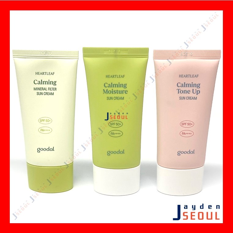 GOODAL | Houttuynia Cordata Calming Sun Cream 50ml (Moisture, Mineral ...
