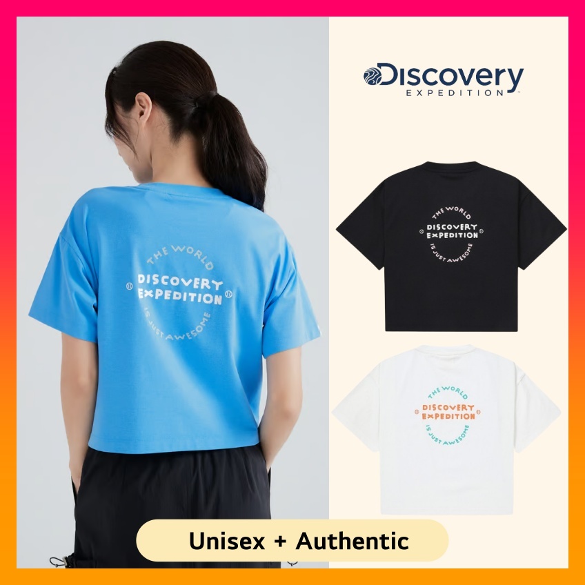 Discovery Graphic Crop T Shirts (2024New) | Shopee Malaysia