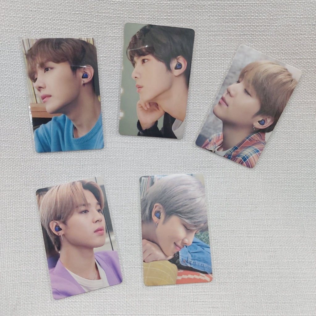 BTS Authentic Collaboration Collector’s Card | Earbuds Promo MD ...