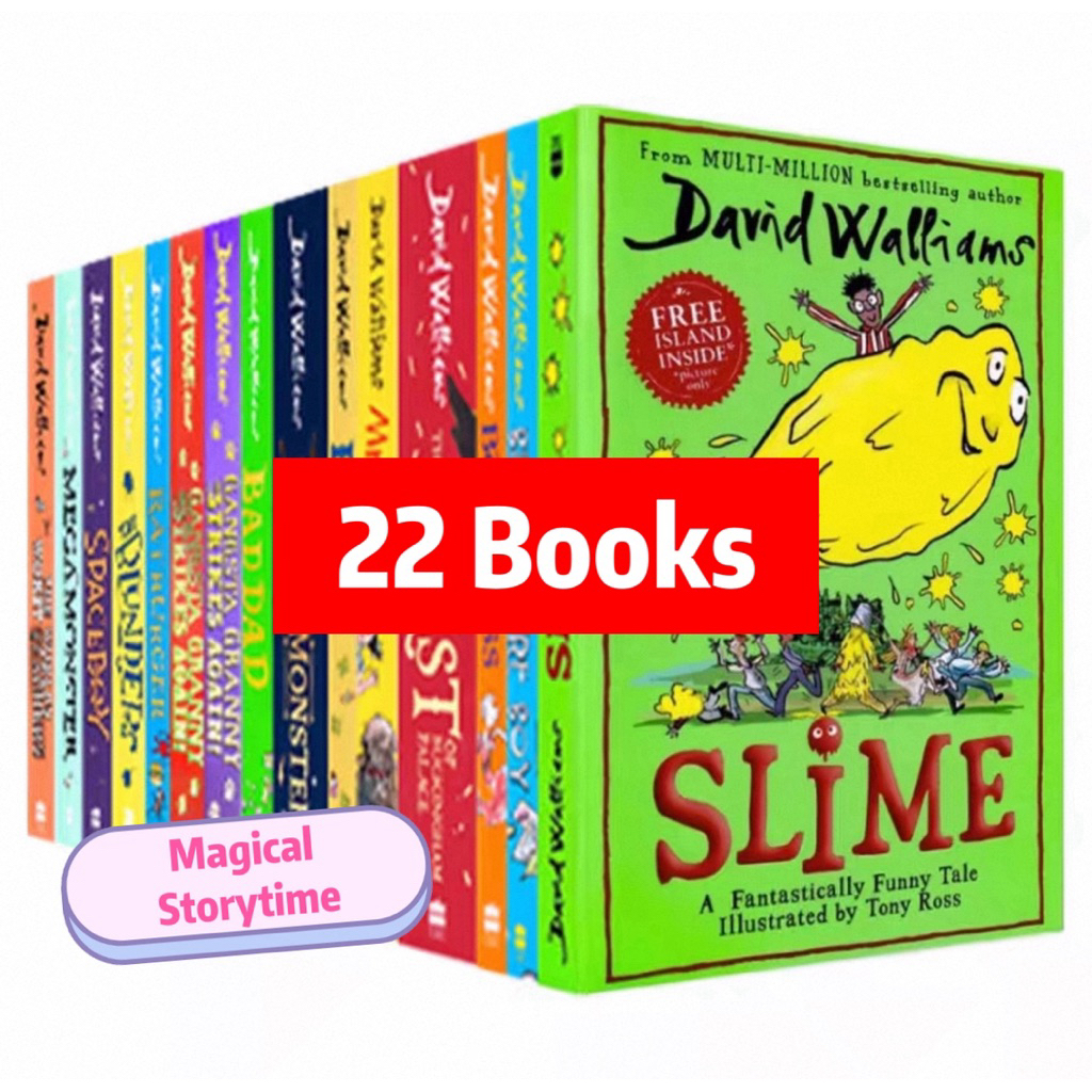 David Walliams 22 Children story books Collection The Blunders ...