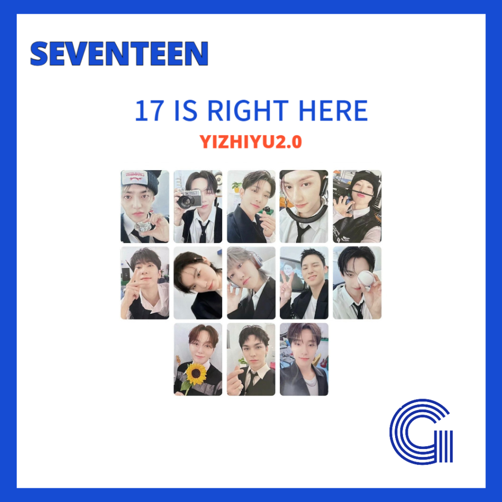 (Only pob) YIZHIYU2.0 SEVENTEEN BEST ALBUM '17 IS RIGHT HERE' -DEAR Ver.-(All set 13members ...