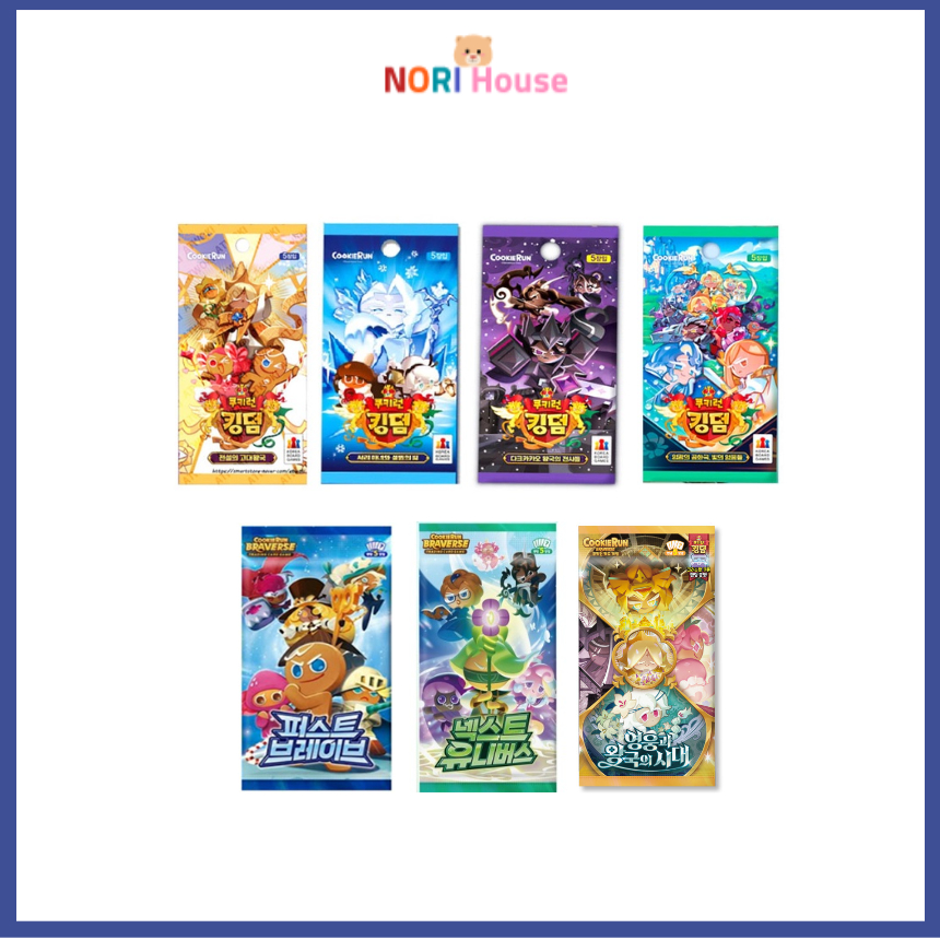 Cookie Run Kingdom Card Pack All Expansion bulk unit pack | Shopee Malaysia