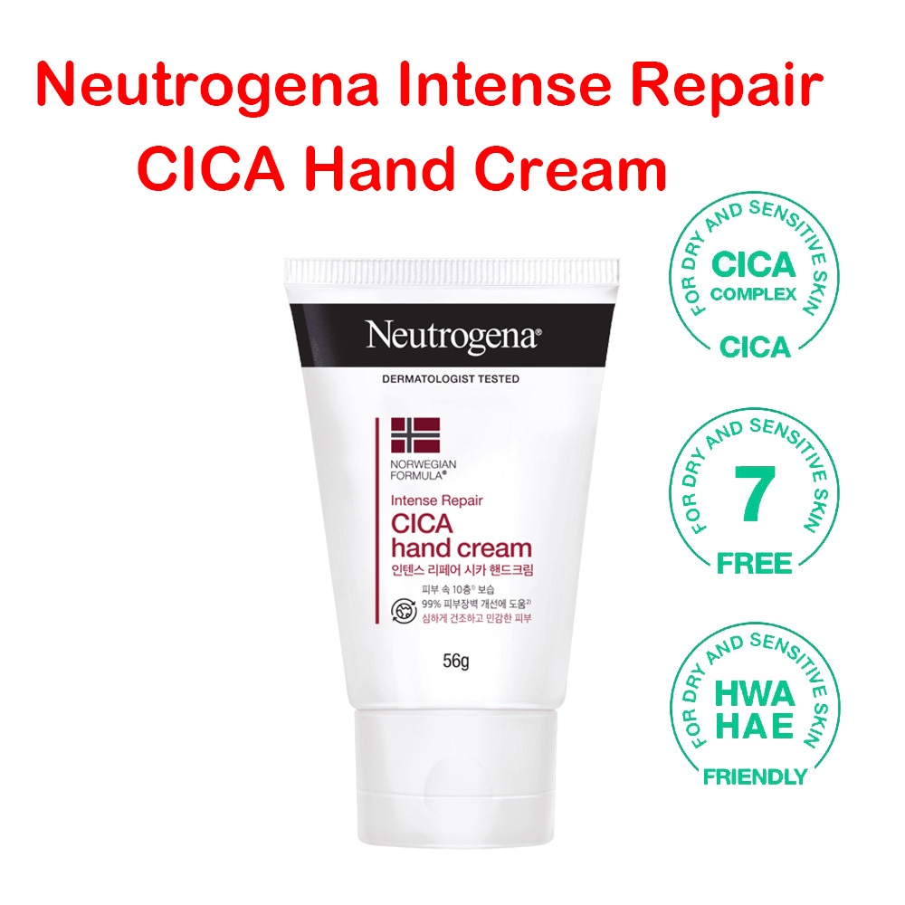 Neutrogena Intense Repair CICA Hand Cream 56g | Shopee Malaysia