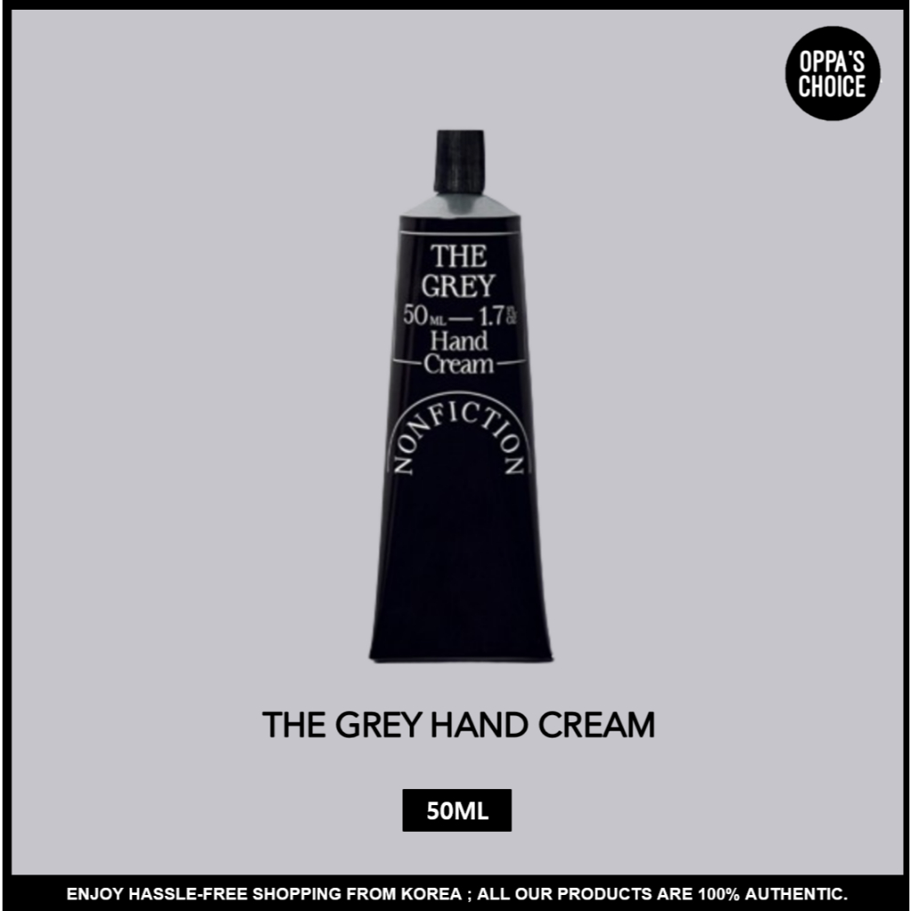 NONFICTION THE GREY HAND CREAM 50ML | Shopee Malaysia