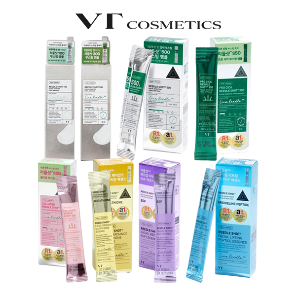 [VT COSMETICS] Riddle Shot Facial Boosting First Ampoule 12ml(2ml*6T ...