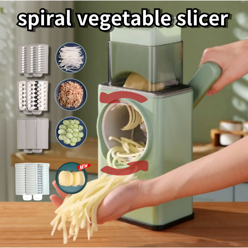 PREEMA 3 In 1 Multifunction QuickSpiral stainless 304 steel Veggie ...