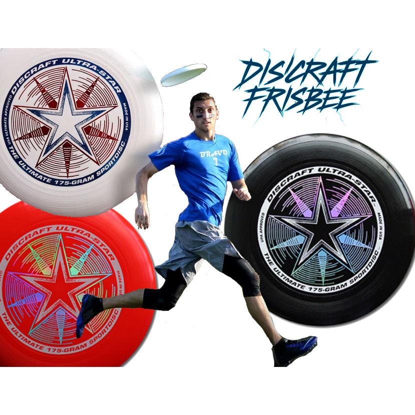 Discraft Ultra-Star 175g Ultimate Frisbee - Official Game Disc | Shopee ...