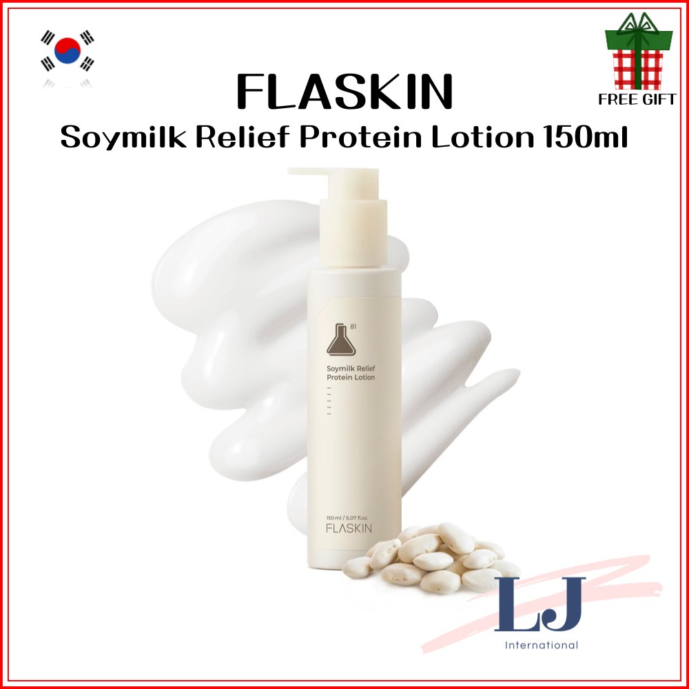 FLASKIN Soymilk Relief Protein Lotion 150ml | Shopee Malaysia