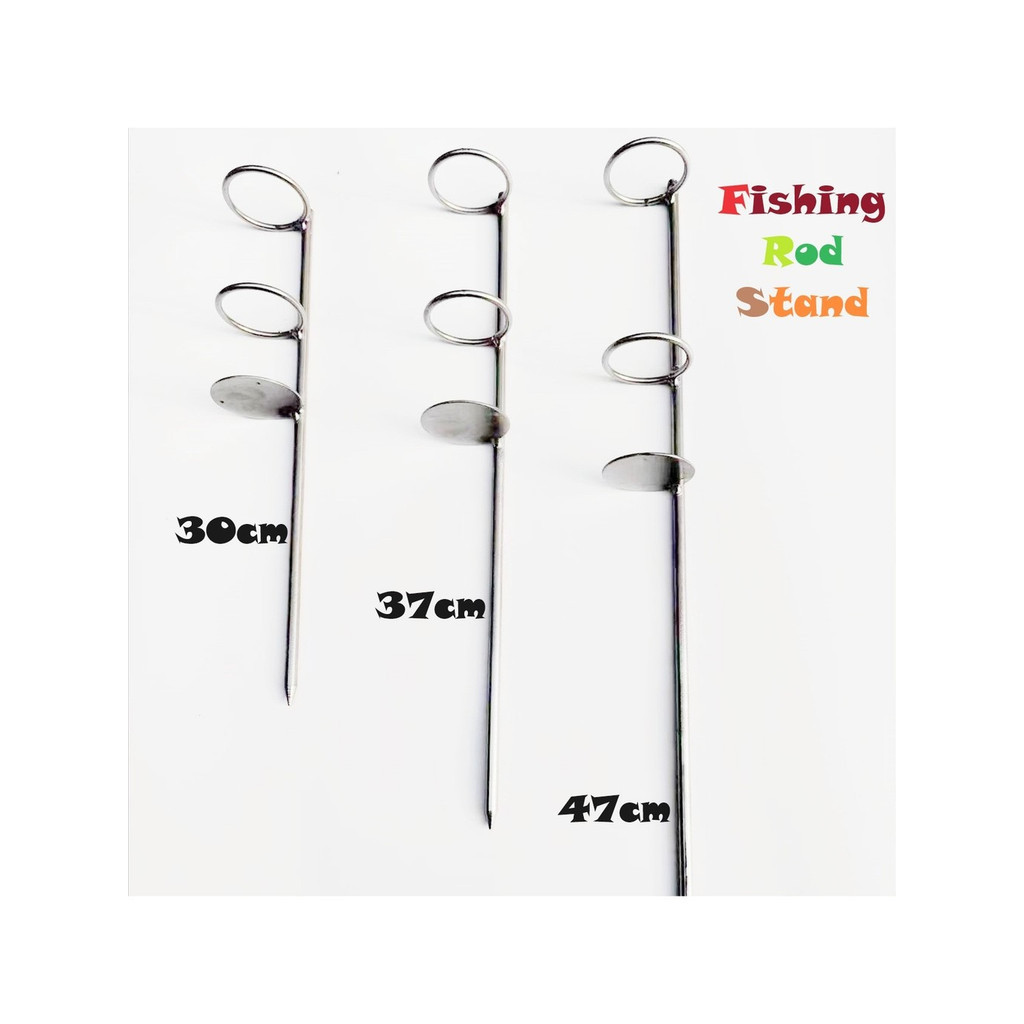 O003-Fishing Rod Stand Pancang Joran Pancing Pantai Reel Stand Pancing ...