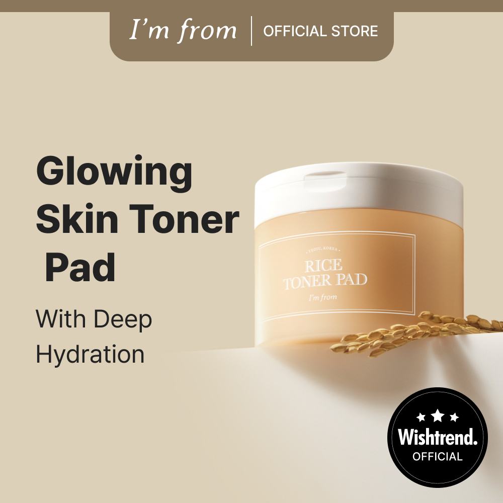 [NEW] [I'm from] Rice Toner Pad 140ml (60 pads) | Shopee Malaysia
