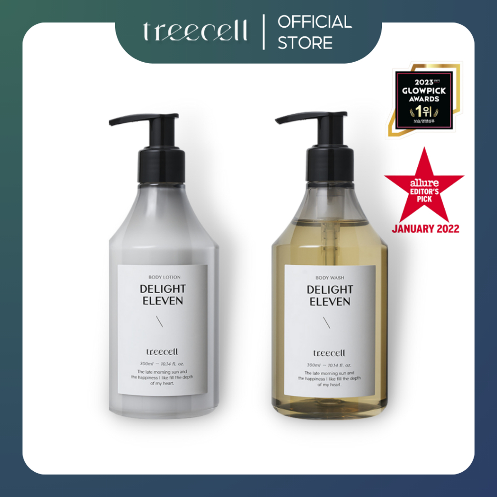 treecell Body Wash & Body Lotion Set_300ml+300ml | Shopee Malaysia