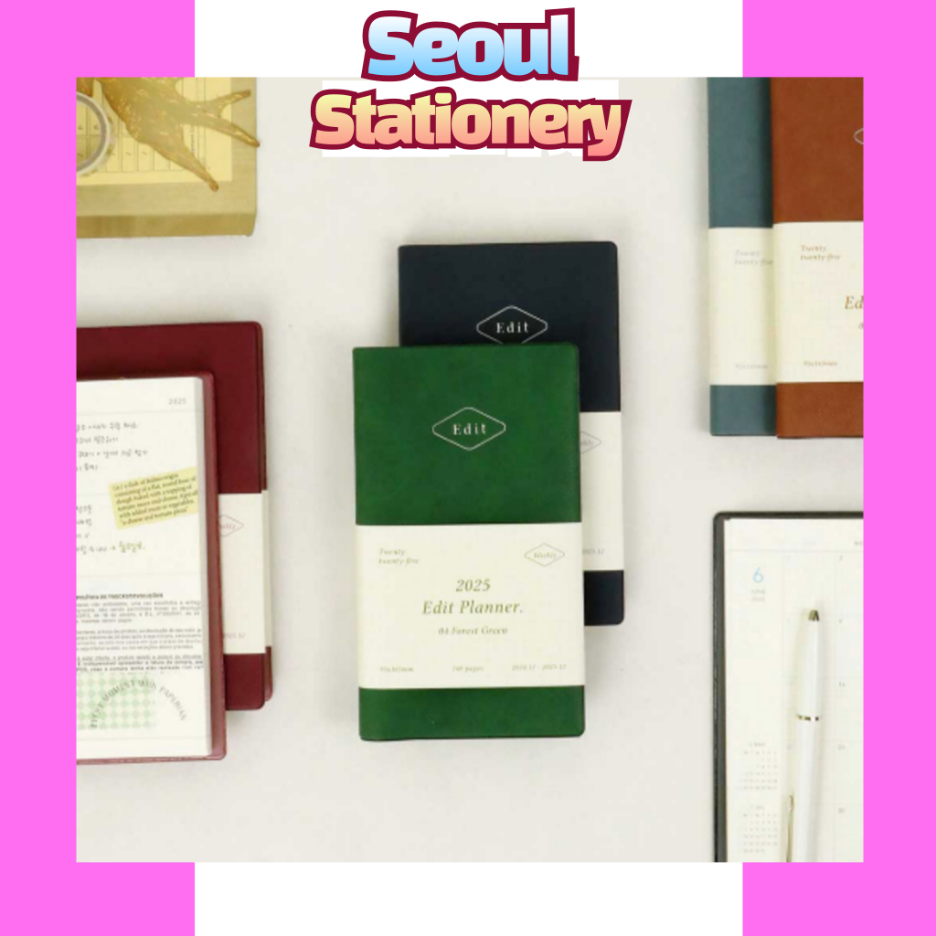 (Diary 2025)[Korea Shipping]2025 Edit Weekly Planner [Small] Portable ...