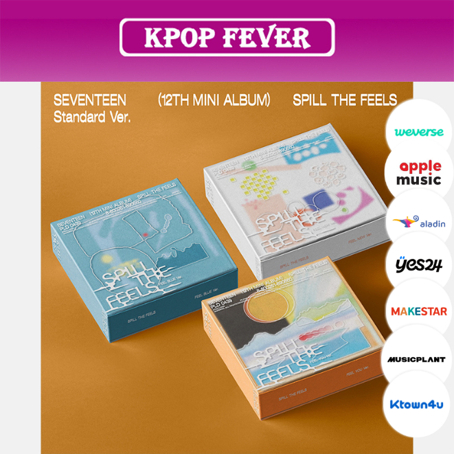 Seventeen Spill The Feels The 12th Mini Album Set Photobook Ver