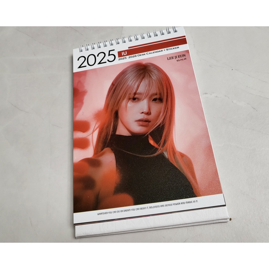 IU 2025/2026 calendar (no official) | Shopee Malaysia