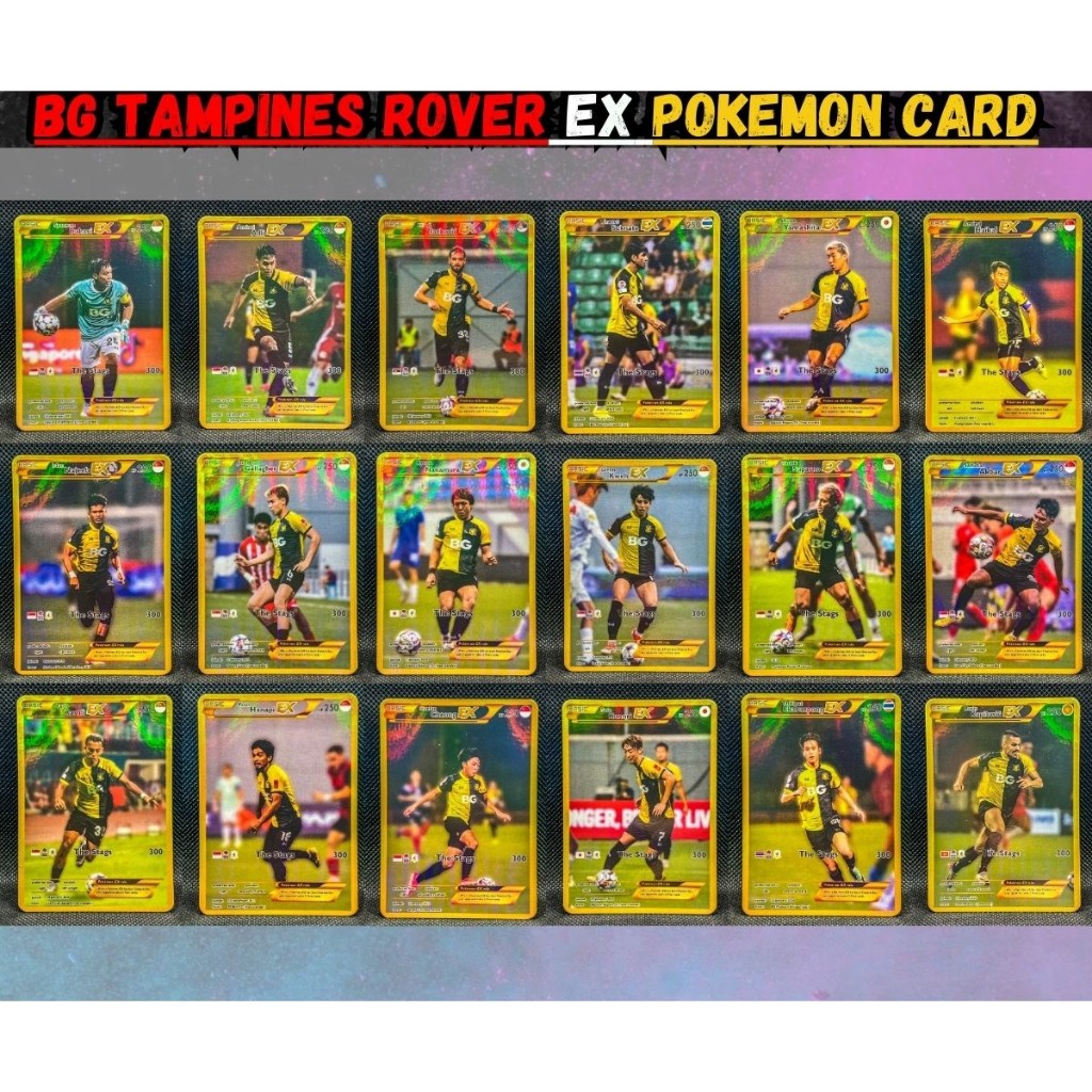 SPL: BG Tampines Rover EX Pokemon Holographic Cards | Shopee Malaysia