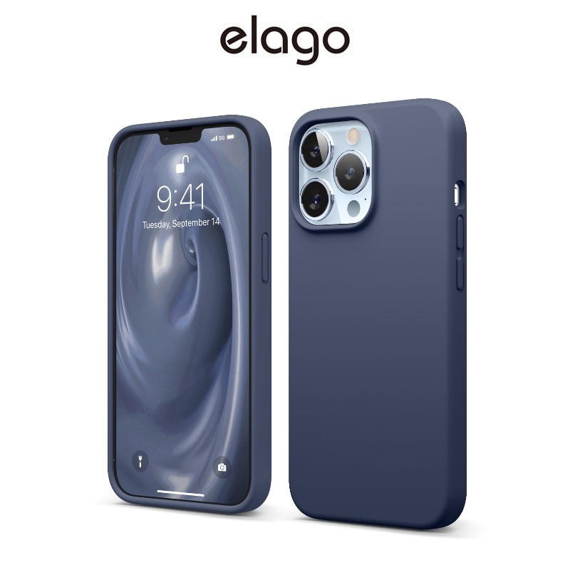 elago iP13 Pro Case, compatible with iPhone 13 Pro, Liquid Silicone ...