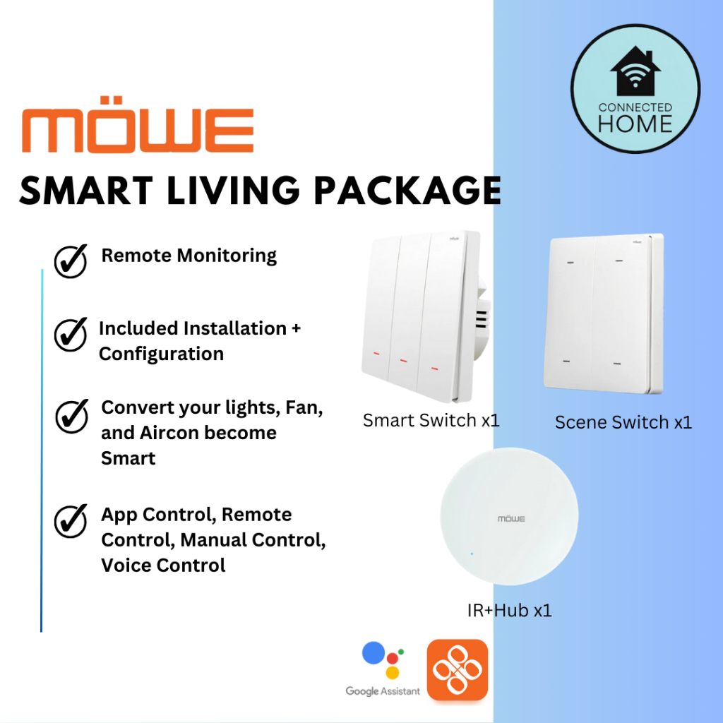MOWE Smart Living Package (INCLUDED INSTALLATION & CONFIGURATION ...