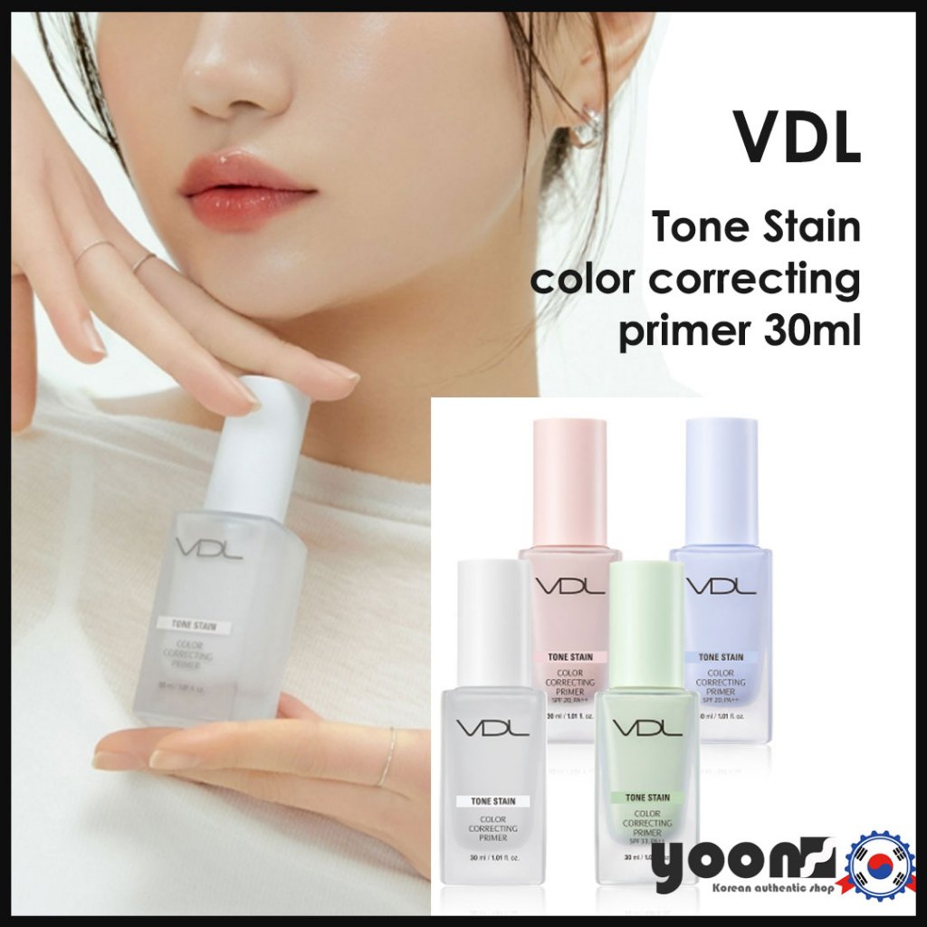 [VDL] Tone Stain color correcting primer 13ml / 30ml_From Korea | Shopee Malaysia