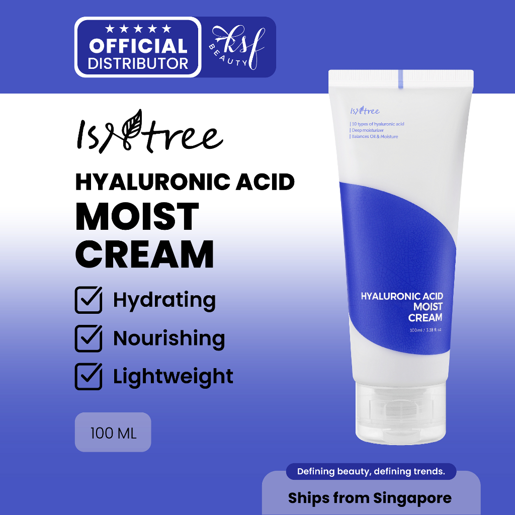 Isntree Hyaluronic Acid Moist Cream - 100ml | Shopee Malaysia