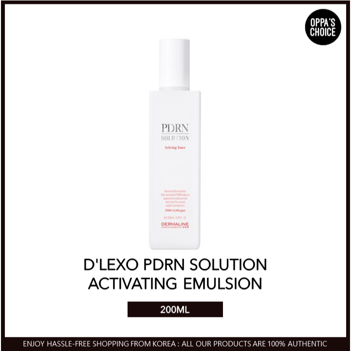 DERMALINE PDRN SOLUTION ACTIVATING EMULSION 200ML | Shopee Malaysia