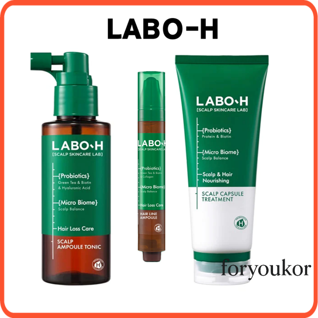 [LABO-H]LABO-H Scalp Ampoule Tonic 100ml/Hair Loss Care Ampoule /Scalp ...