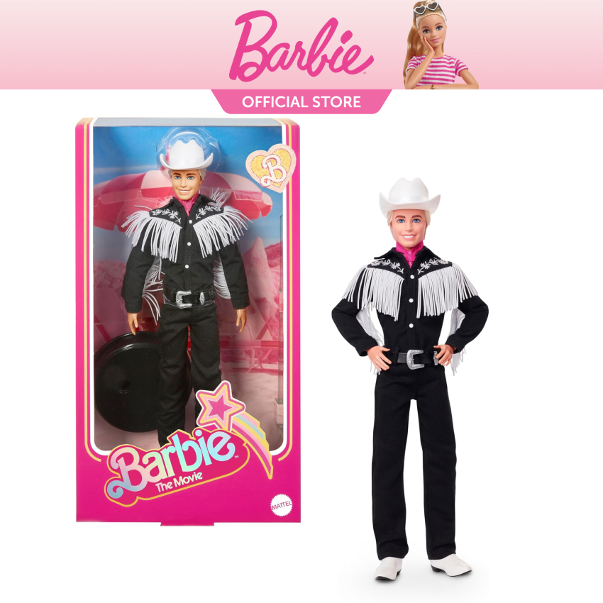 Barbie Signature Collectible Ken Doll Wearing Black And White Western ...