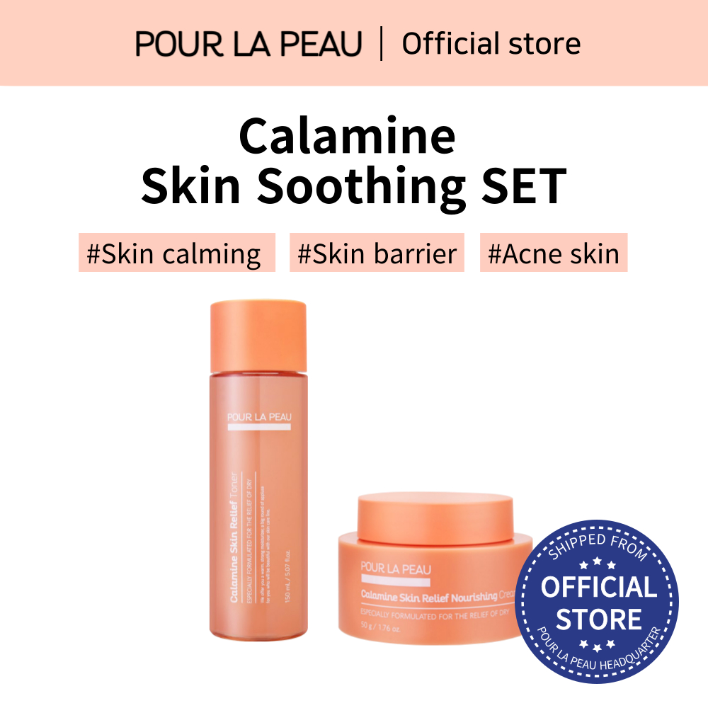 POUR LA PEAU Calamine Skin Relief Toner, Calamine Skin Relief ...