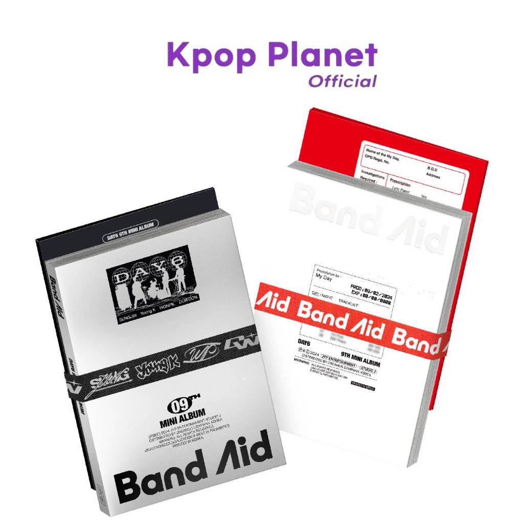 DAY6 - 9th Mini Album [Band Aid] | Shopee Malaysia