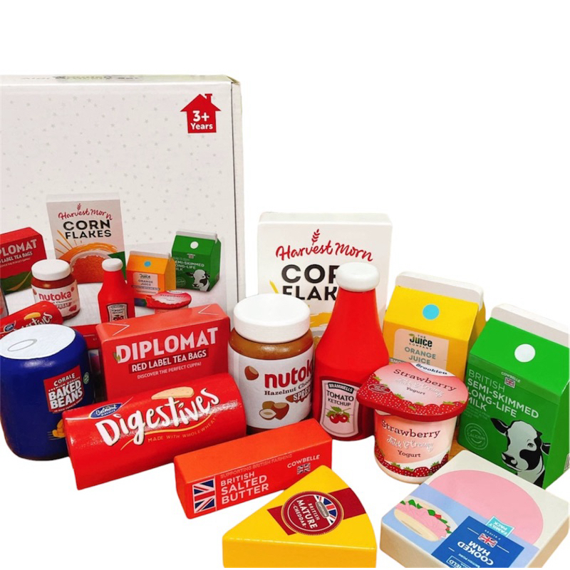 Aldi Little Town Wooden Grocery Set | Shopee Malaysia
