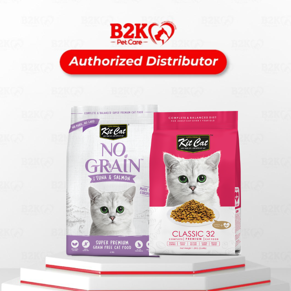 Kit Cat Super Premium Dry Cat Food (1.2kg x1 /1kg x 5) /No Grain Dry Cat Food (1kg) | Complete ...