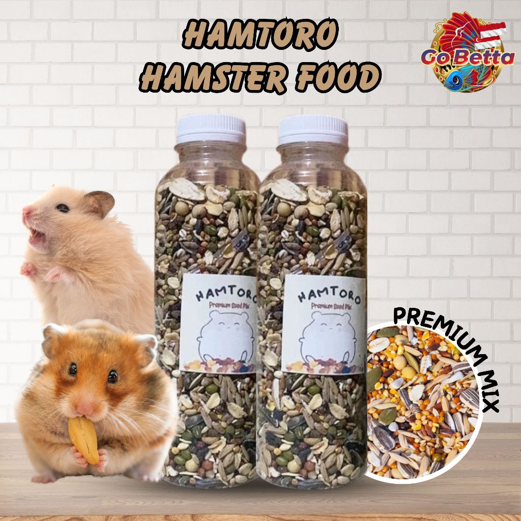 PREMIUM HAMSTER MIX 200G MIX WITH ADDITIONAL SALMON OIL (200 g ...